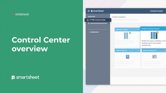 Smartsheet Control Center | Smartsheet