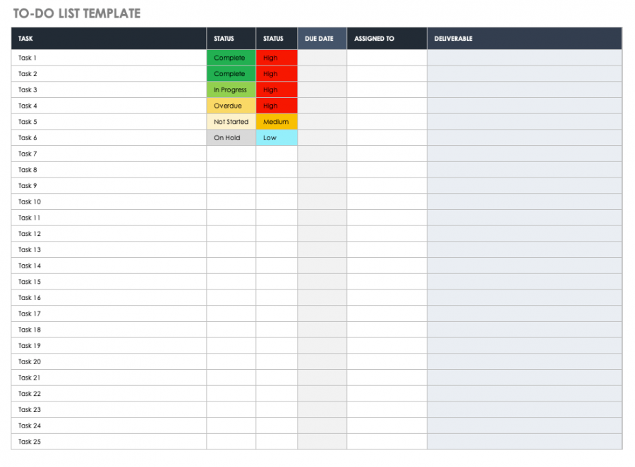 Free Project Tracking Templates | Smartsheet