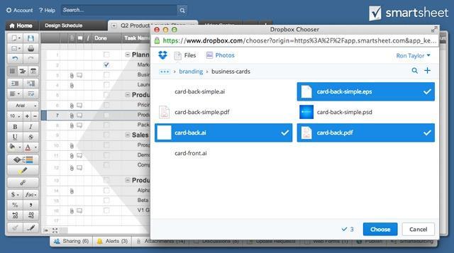 Dropbox | Smartsheet