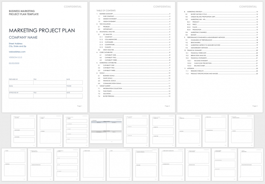 Free Marketing Project Plan Templates | Smartsheet