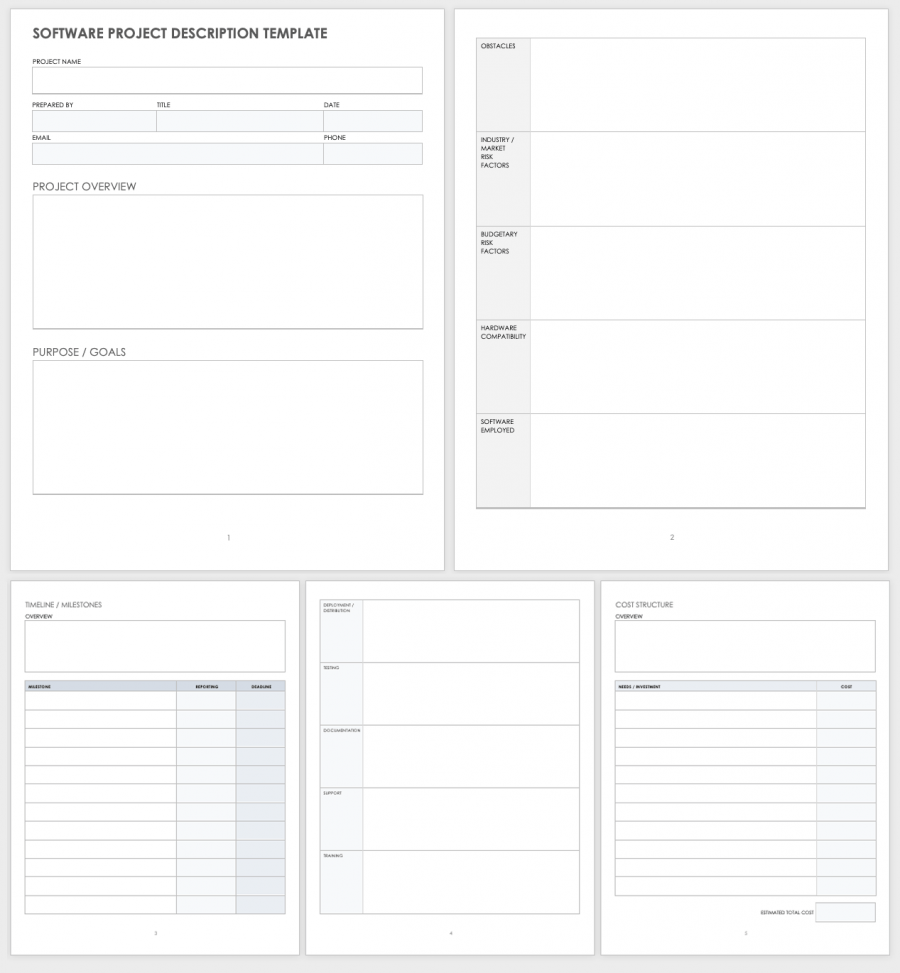 Write a Project Description with Examples | Smartsheet
