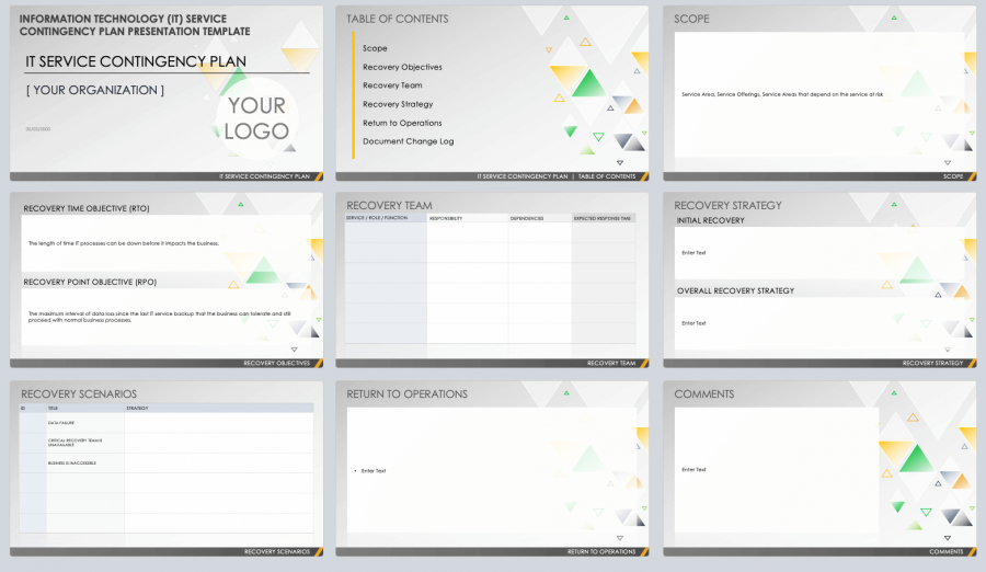 Free Contingency Plan Templates | Smartsheet