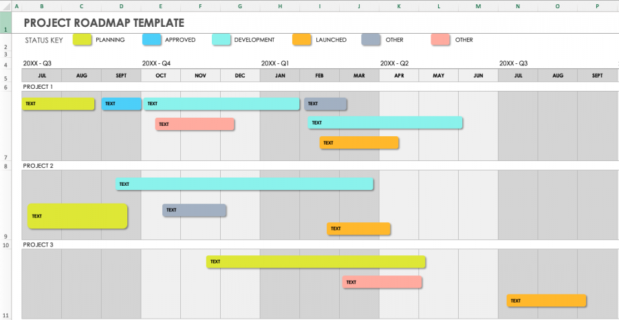 How to Create the Best Roadmap in Excel | Smartsheet