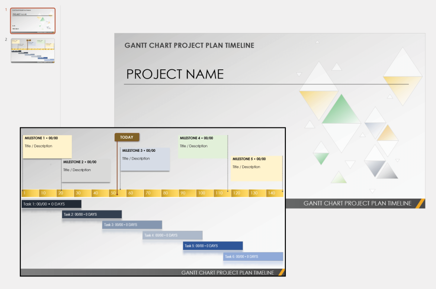 Free Gantt Chart Project Plan Templates | Smartsheet
