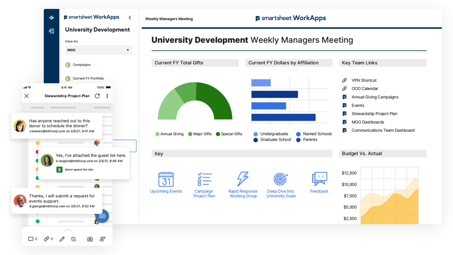 Higher Education | Smartsheet