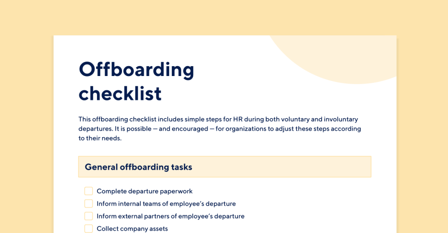Onboarding and Offboarding | Smartsheet