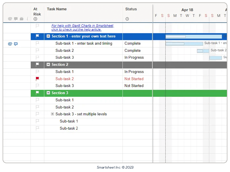 Free Project Management Templates | Smartsheet