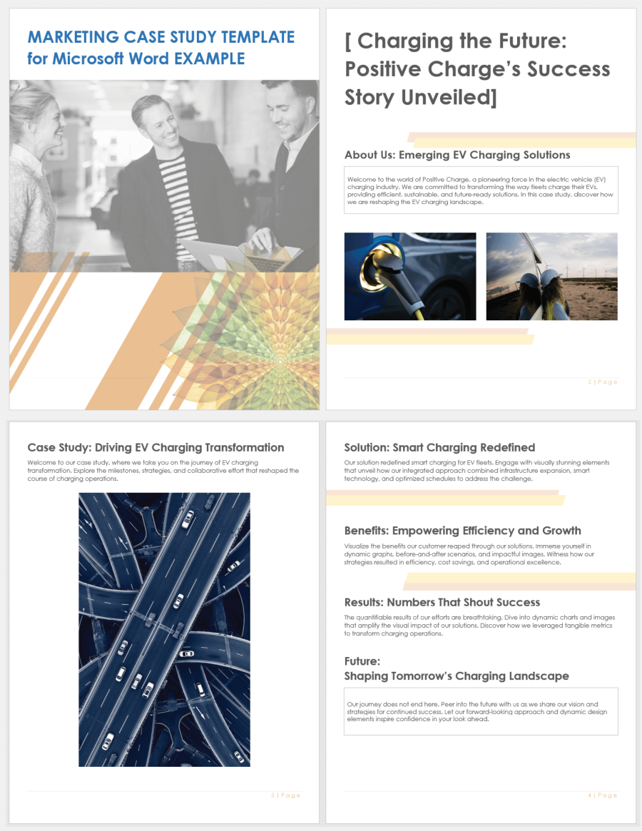 8 Free Microsoft Word Case Study Templates