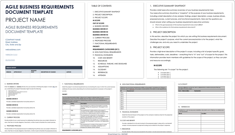 Free Requirement Gathering Templates: All Types & Formats
