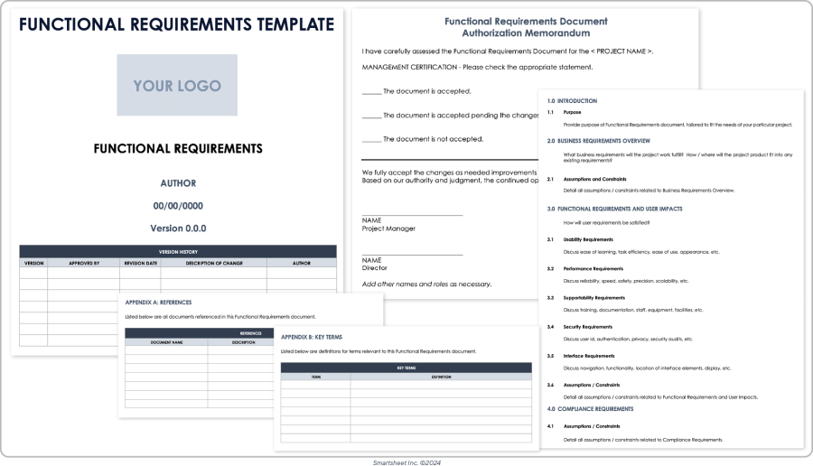 Free Requirement Gathering Templates: All Types & Formats