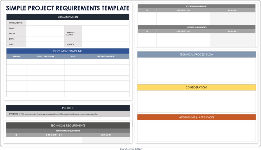 Free Requirement Gathering Templates: All Types & Formats