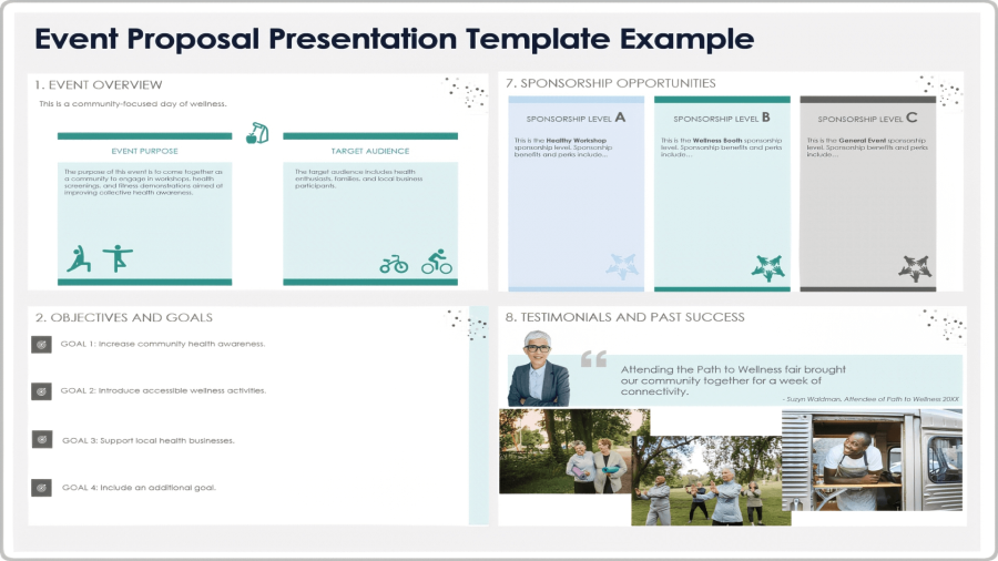 Free, Editable Event Proposal Templates: All Formats