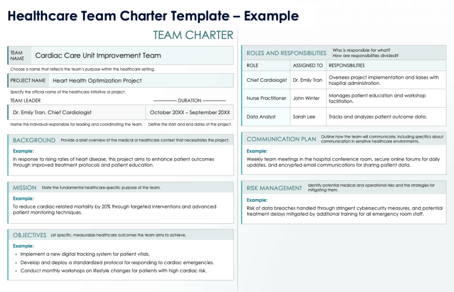 Free Team Charter Templates: All Formats