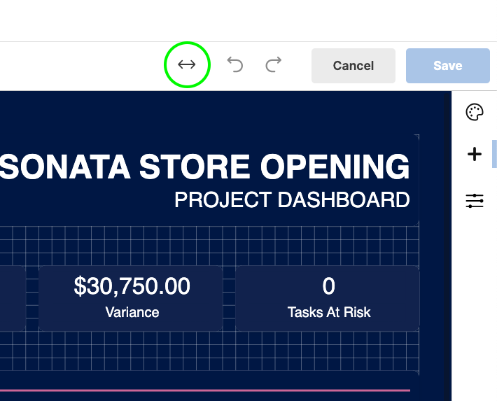NEW! Wider Dashboard Canvases and Dashboard Zoom | Smartsheet