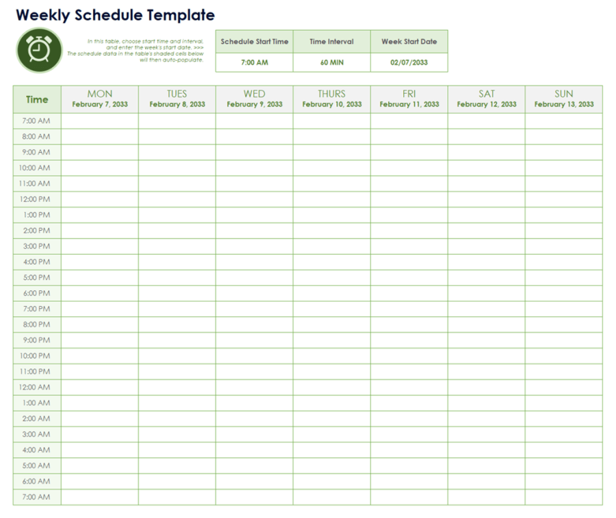 Free Time Management Templates | Smartsheet