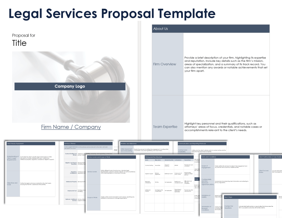 Free Service Proposal Templates for All Types of Services