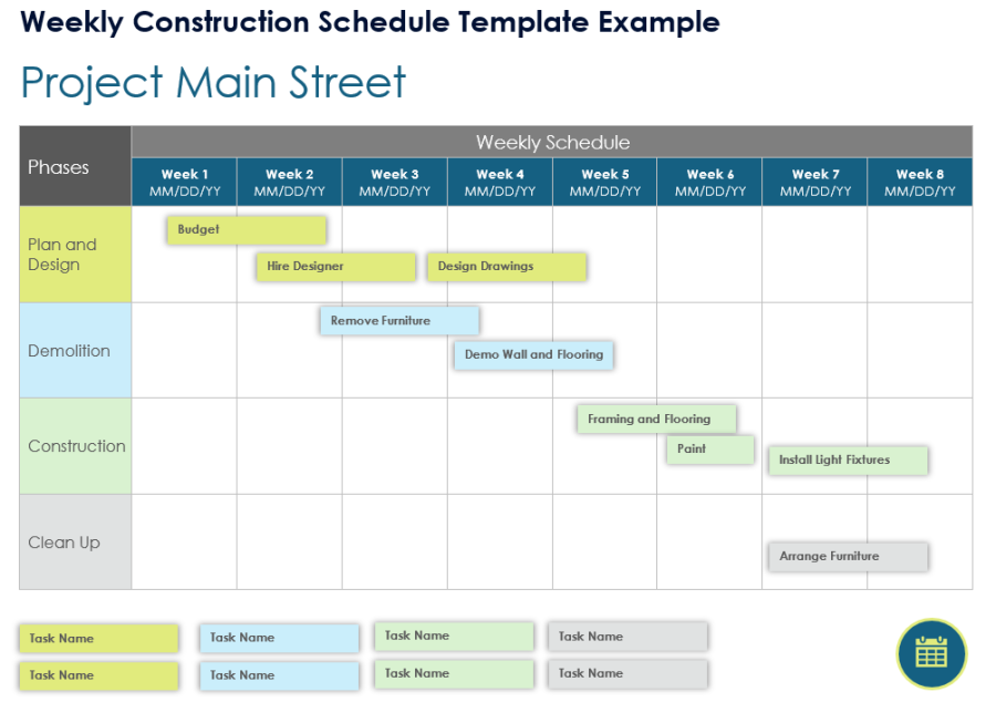 Free Construction Timeline Templates: All Formats, All Types