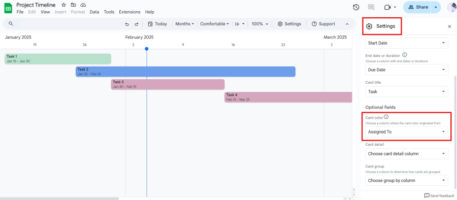 How to Create a Timeline in Google Sheets: Step-by-Step Guide & Video