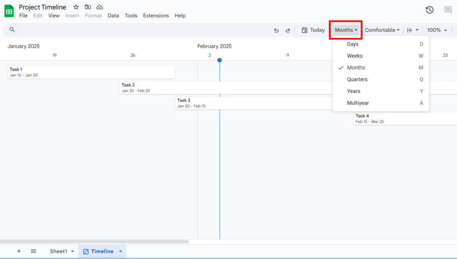 How to Create a Timeline in Google Sheets: Step-by-Step Guide & Video