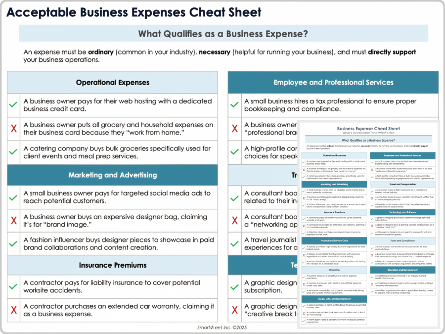 How to Track Small Business Expenses - Tips & Templates