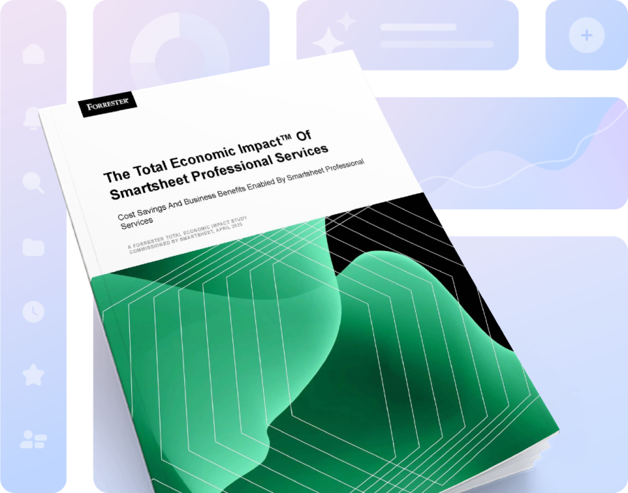 2025 Forrester TEI™ of Smartsheet Professional Services | Smartsheet