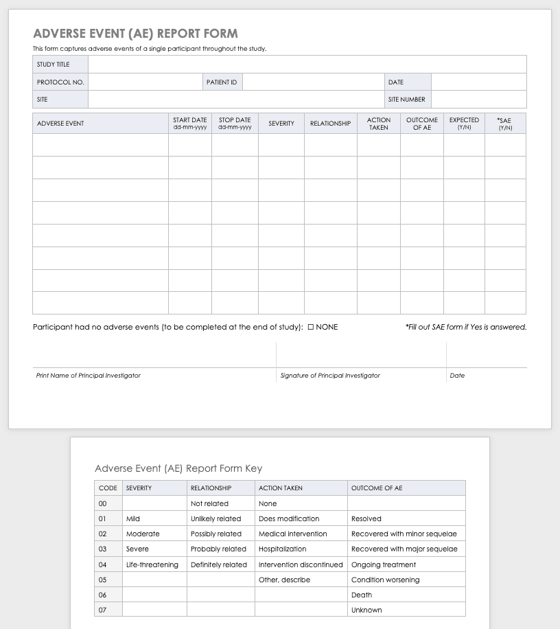 Free Clinical Trial Templates | Smartsheet