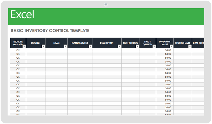 32 Free Excel Spreadsheet Templates | Smartsheet