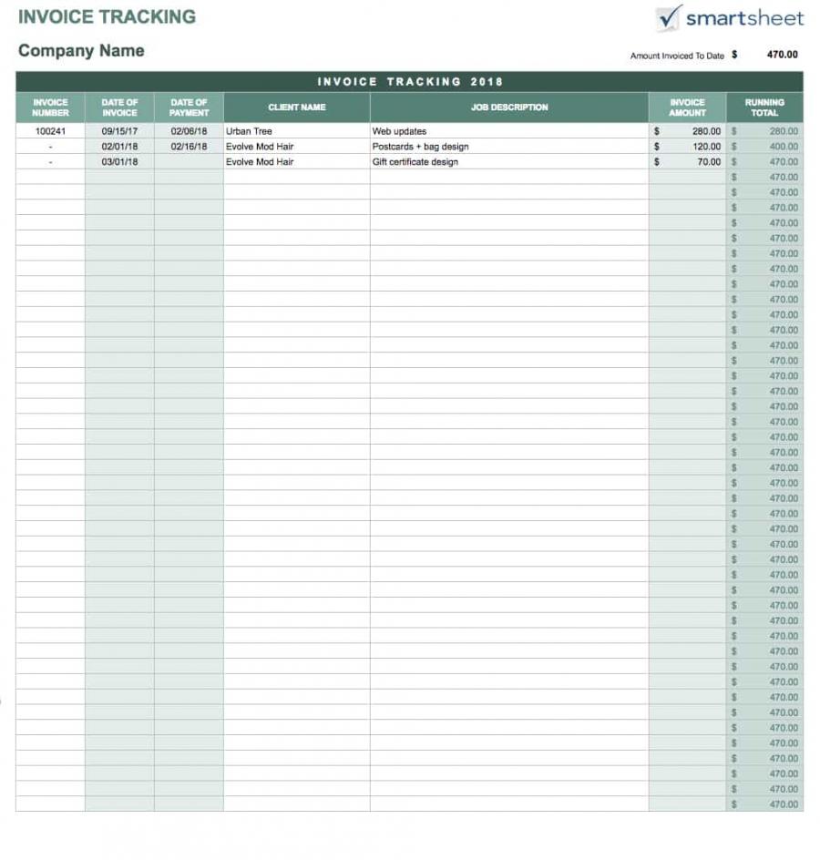 Free Google Docs Invoice Templates | Smartsheet