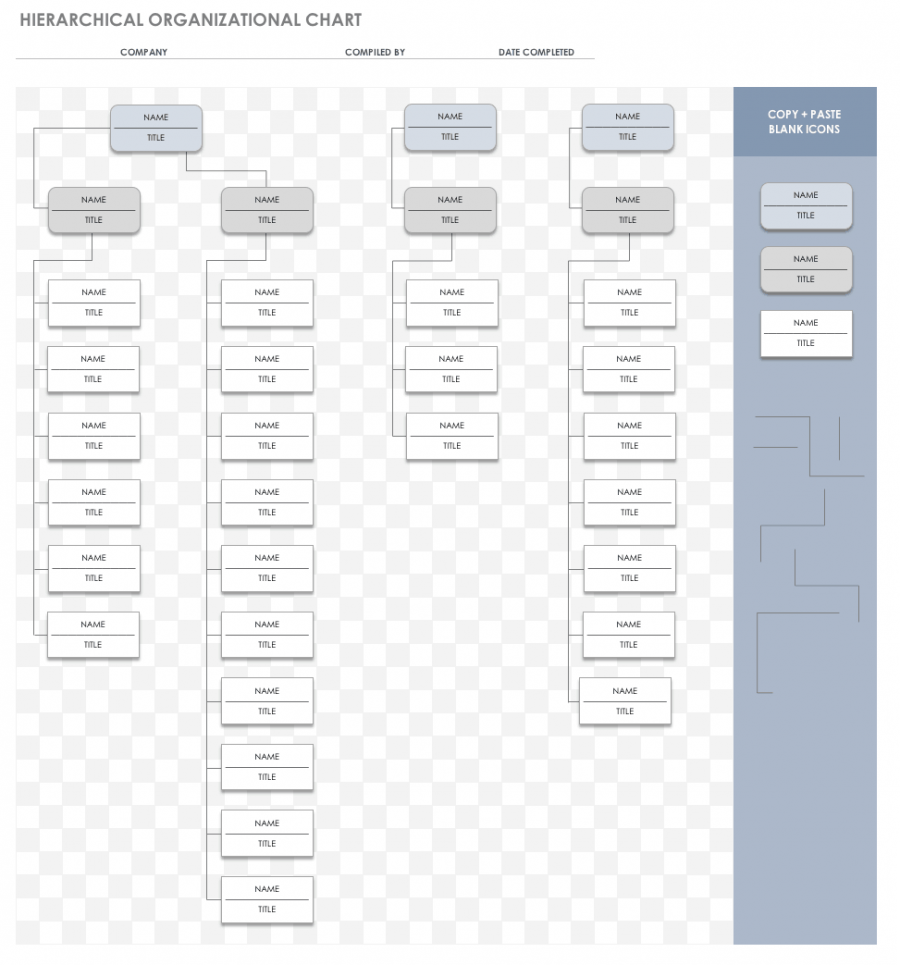 Free Org Chart Templates for Excel | Smartsheet