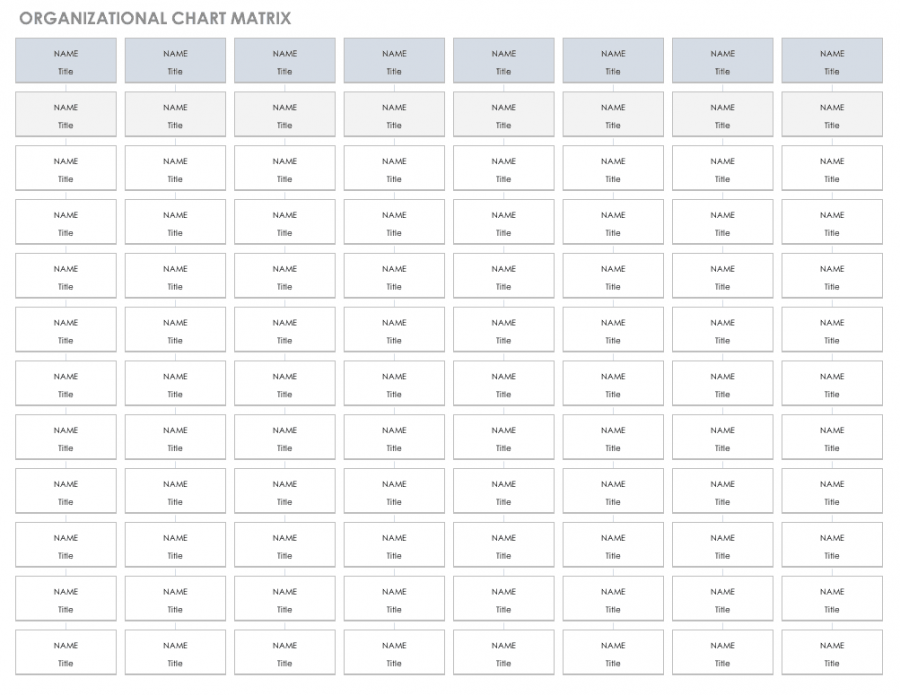 Free Org Chart Templates for Excel | Smartsheet