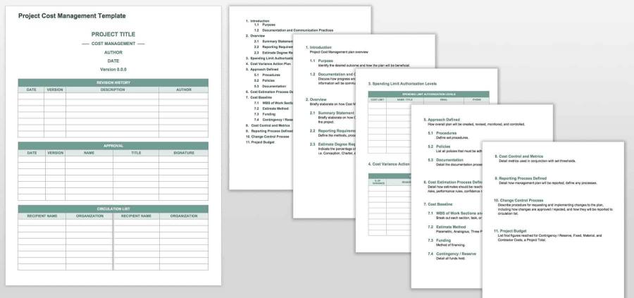 Free Project Management Plan Templates | Smartsheet