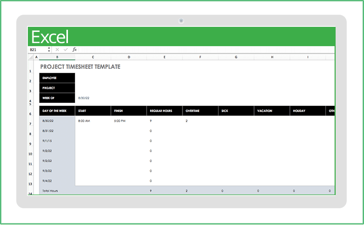 Free Excel Project Management Templates