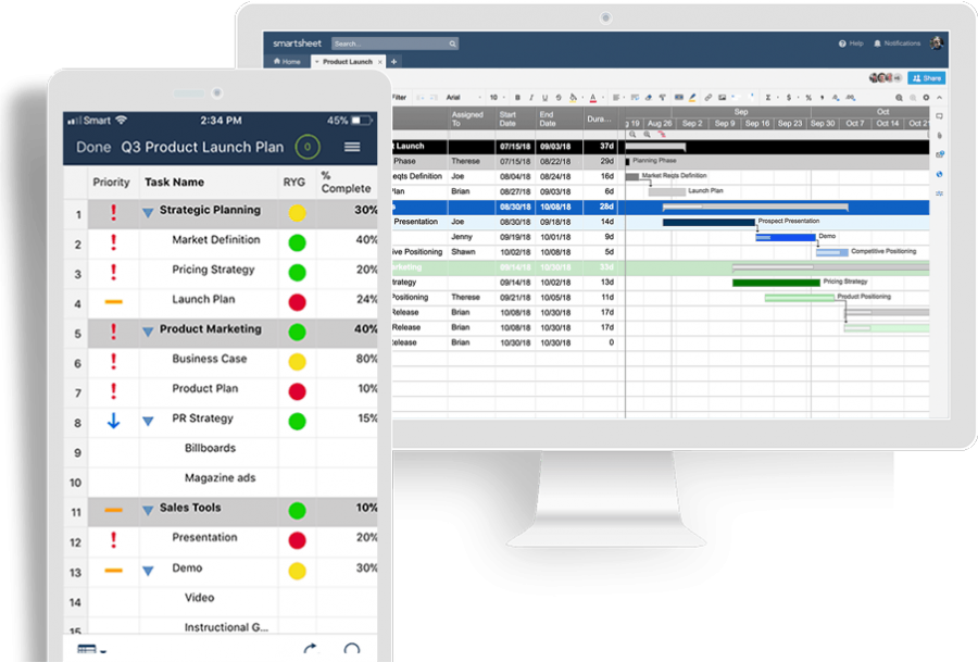Free Gantt Charts in Excel: Templates, Tutorial & Video | Smartsheet