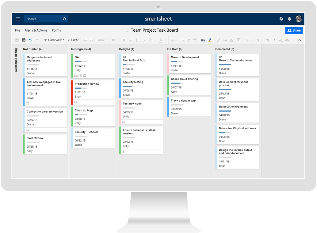 Card View Gallery | Smartsheet
